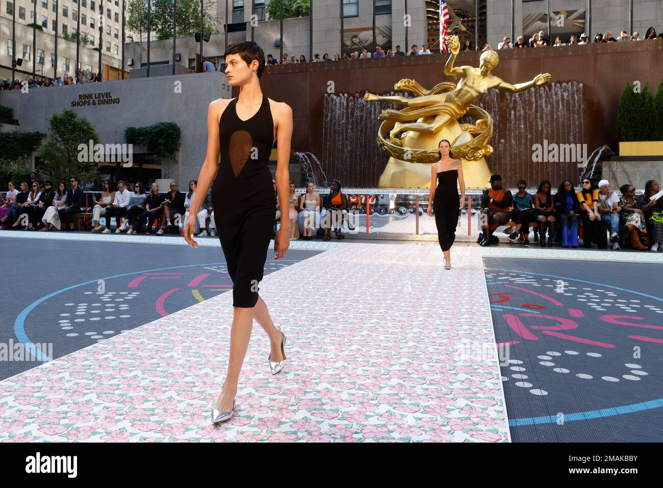 The Victor Glemaud Spring 2023 collection is modeled during Fashion ...