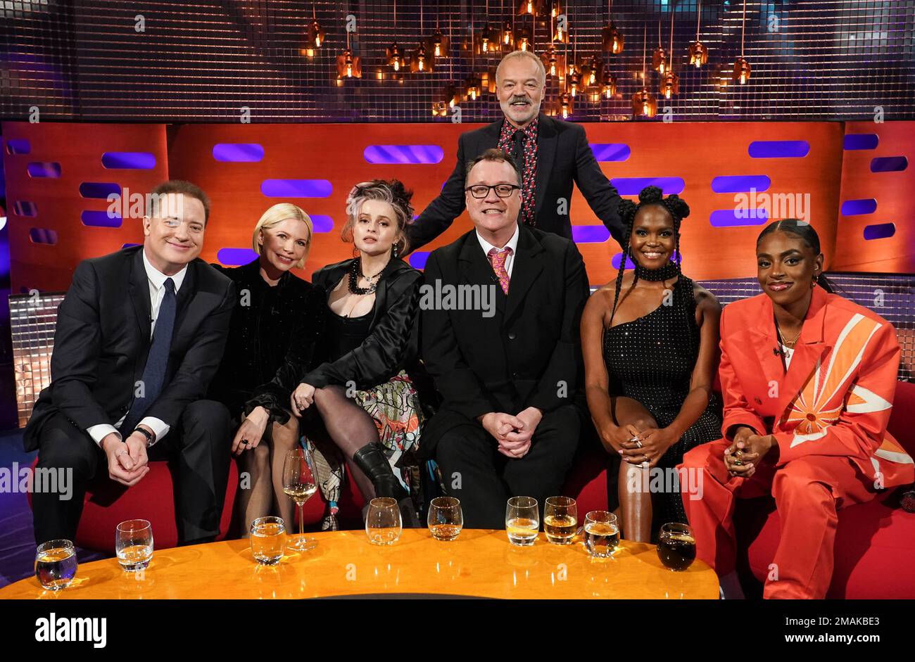 EDITORIAL USE ONLY Brendan Fraser, Michelle Williams, Helena Bonham ...