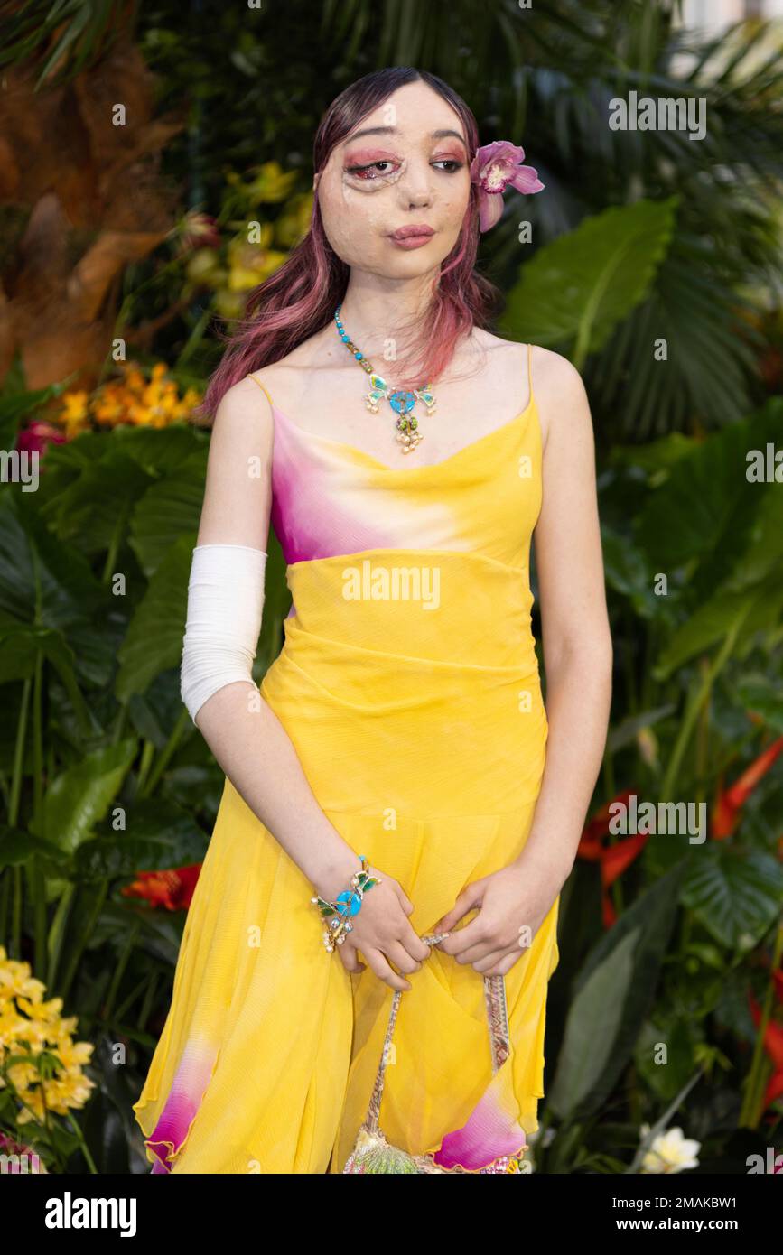 Nikki Lilly poses for photographers upon arrival for the World premiere ...