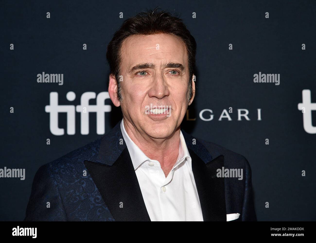 Nicolas Cage attends the premiere of "Butcher's Crossing" at Roy ...