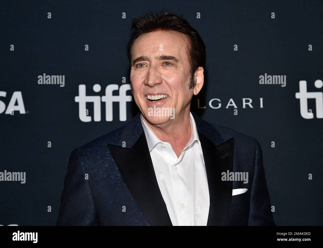 Nicolas Cage attends the premiere of "Butcher's Crossing" at Roy ...
