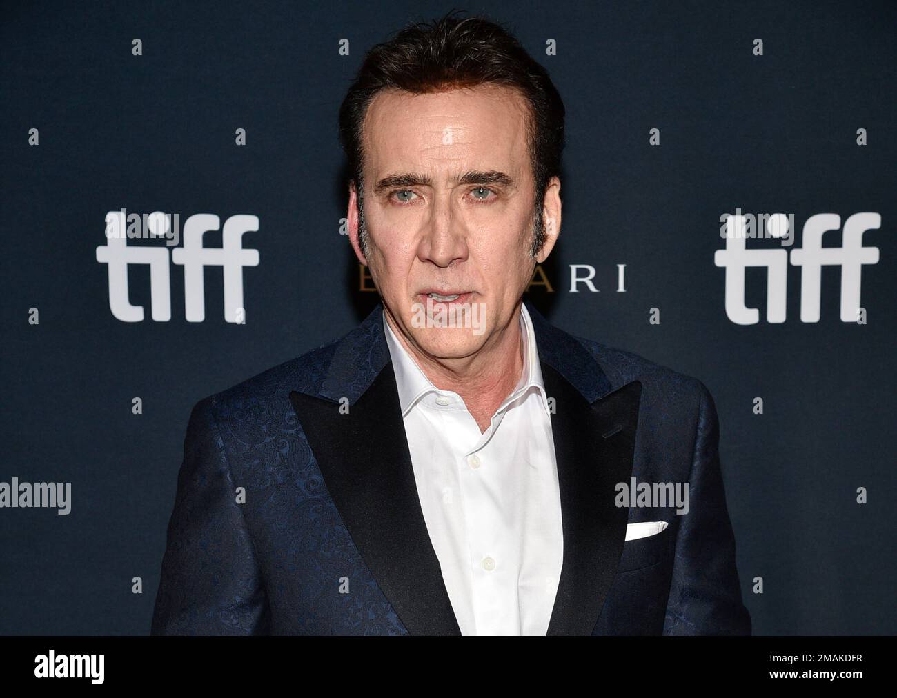 Nicolas Cage attends the premiere of "Butcher's Crossing" at Roy ...