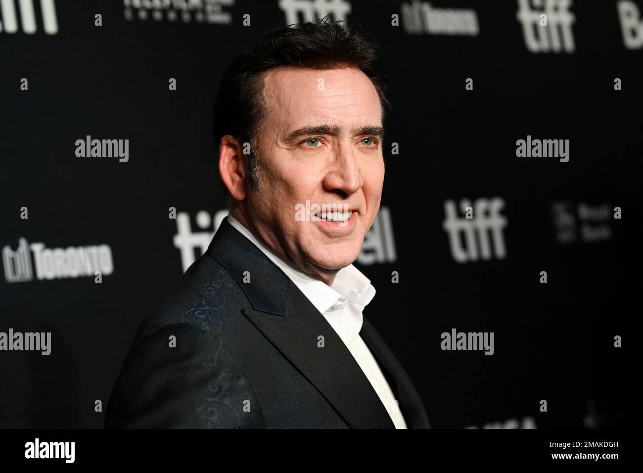 Nicolas Cage attends the premiere of "Butcher's Crossing" at Roy ...