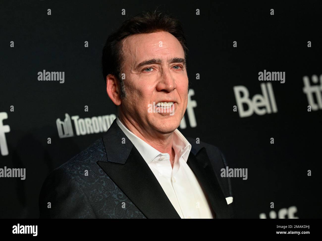 Nicolas Cage attends the premiere of "Butcher's Crossing" at Roy ...