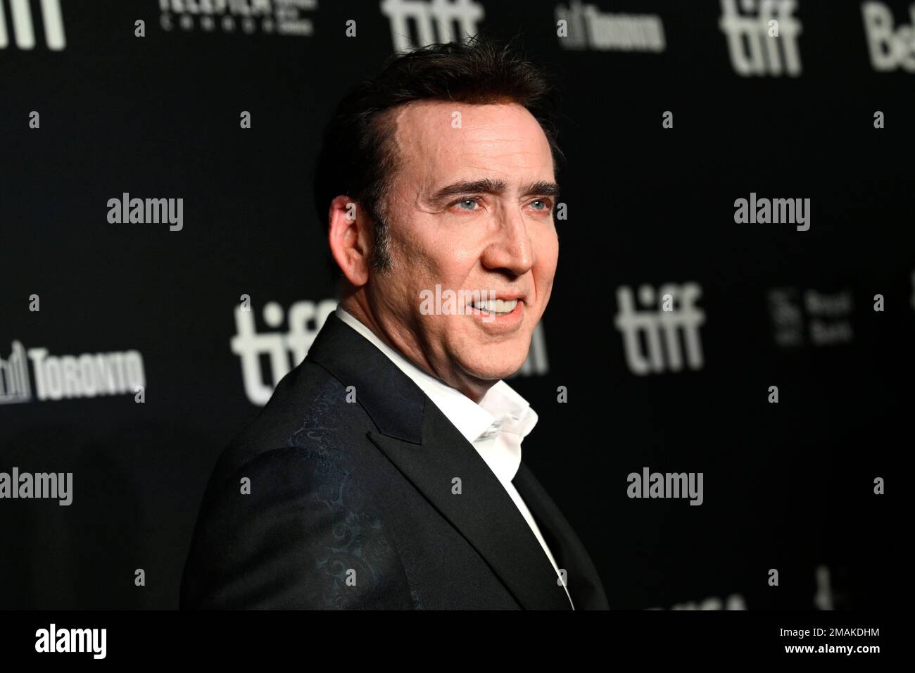 Nicolas Cage attends the premiere of "Butcher's Crossing" at Roy ...