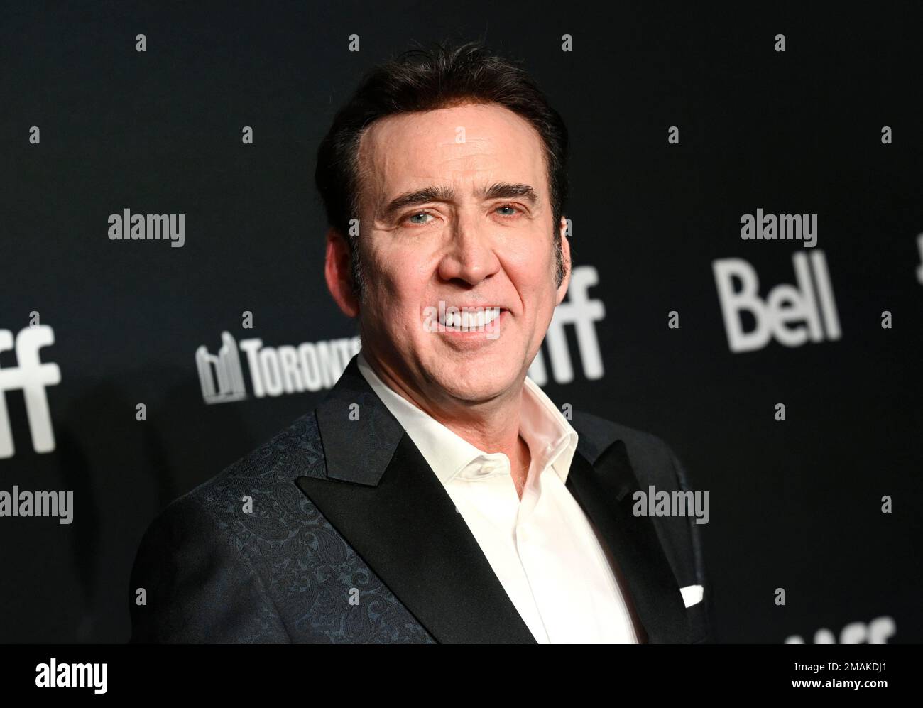 Nicolas Cage attends the premiere of "Butcher's Crossing" at Roy ...