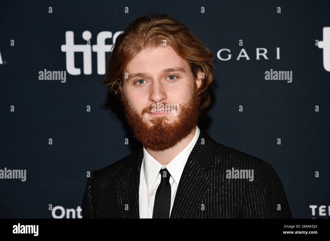 Fred Hechinger attends the premiere of "Butcher's Crossing" at Roy ...