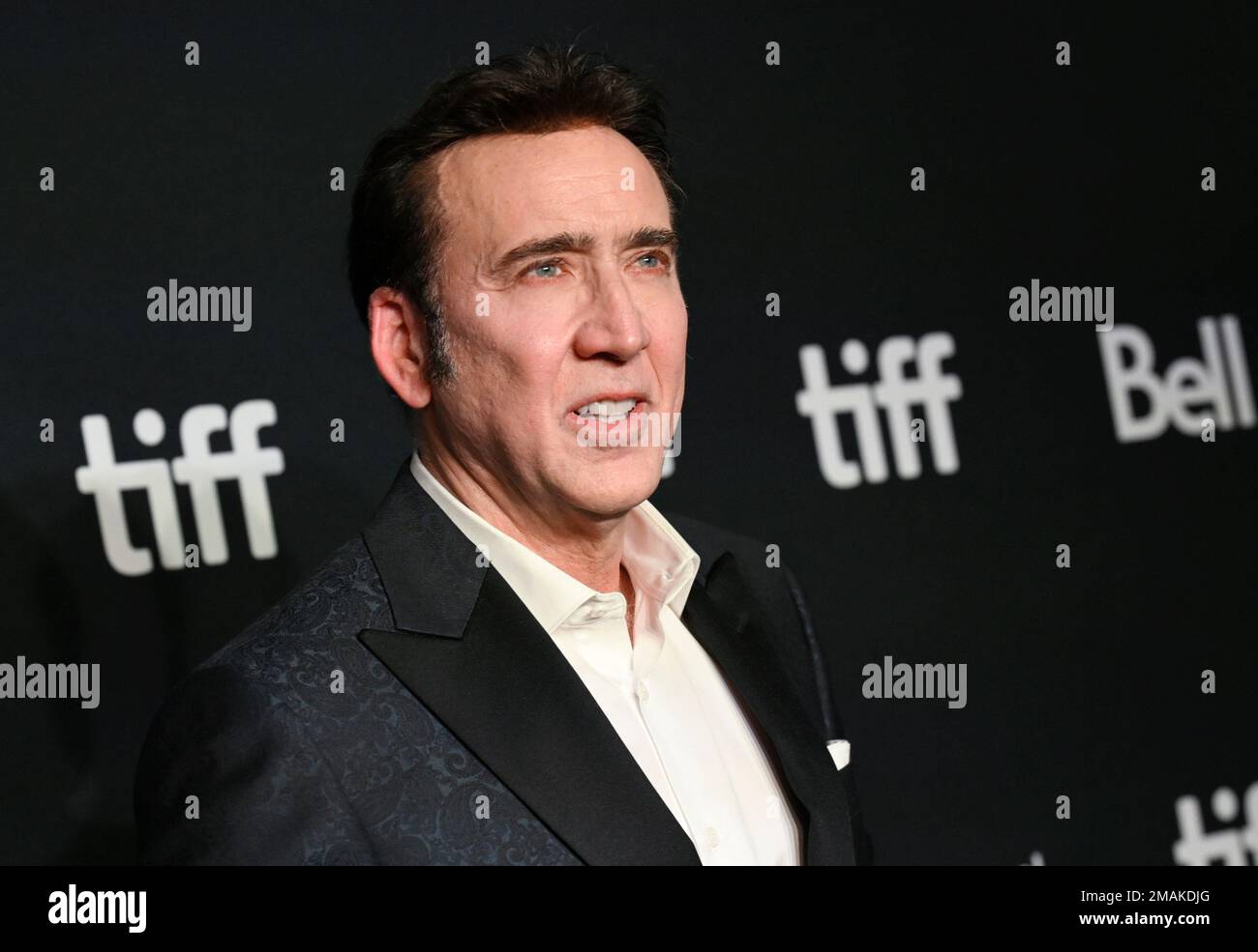 Nicolas Cage attends the premiere of "Butcher's Crossing" at Roy ...