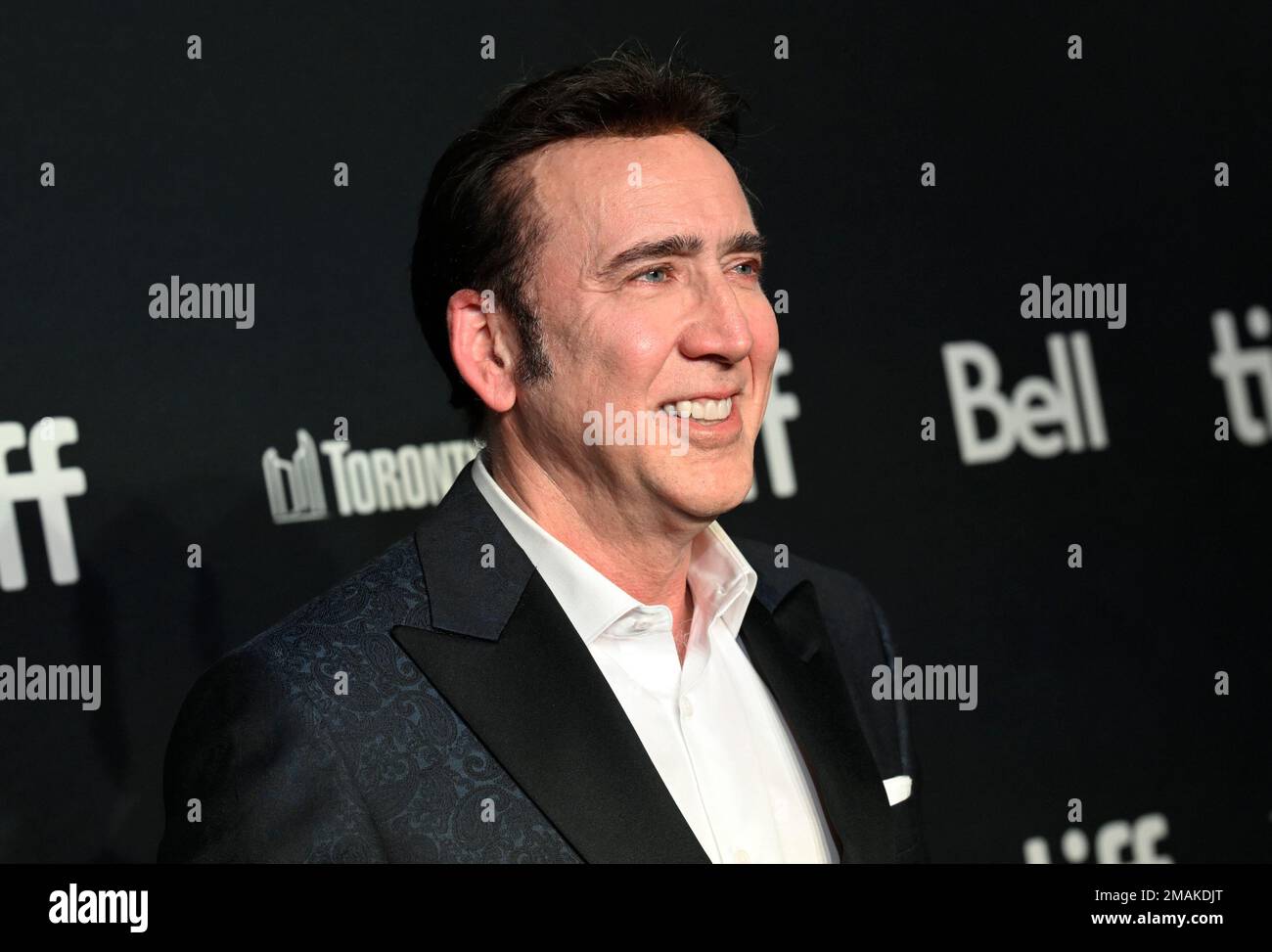 Nicolas Cage attends the premiere of "Butcher's Crossing" at Roy ...