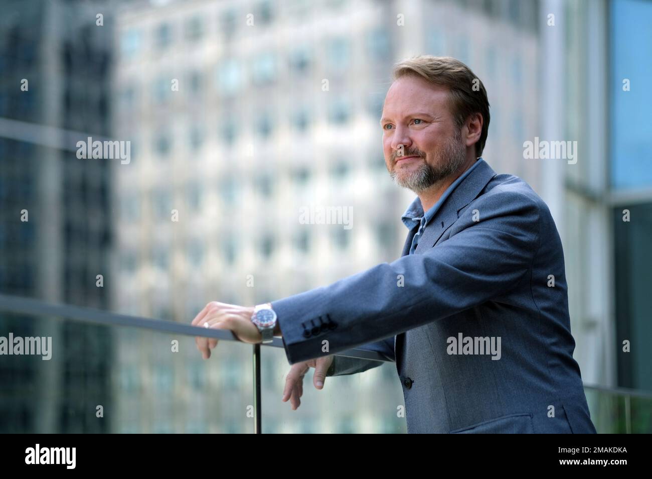 Rian Johnson, writer/director of "Glass Onion: A Knives Out Mystery ...