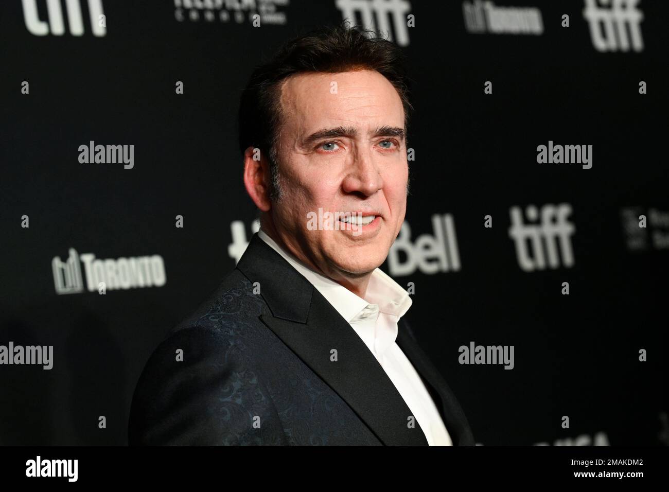 Nicolas Cage attends the premiere of "Butcher's Crossing" at Roy ...