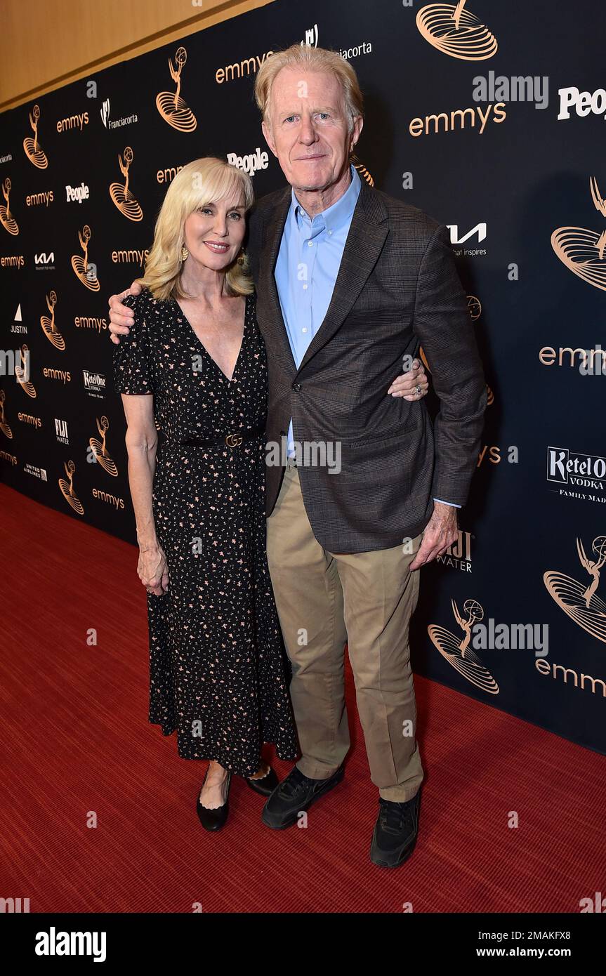 Rachelle Carson-Begley, left, and Ed Begley Jr. at the Television ...