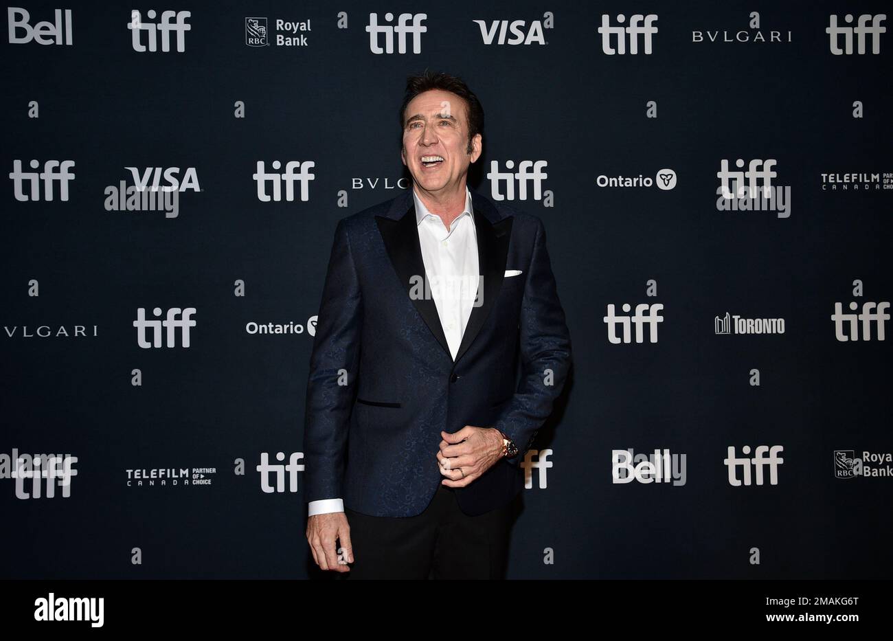 Nicolas Cage attends the premiere of "Butcher's Crossing" at Roy ...