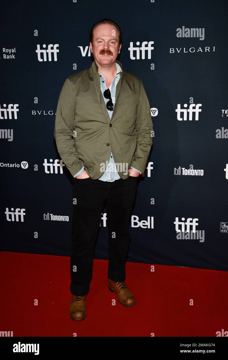Jeremy Bobb attends the premiere of "Butcher's Crossing," on Day 2 of ...