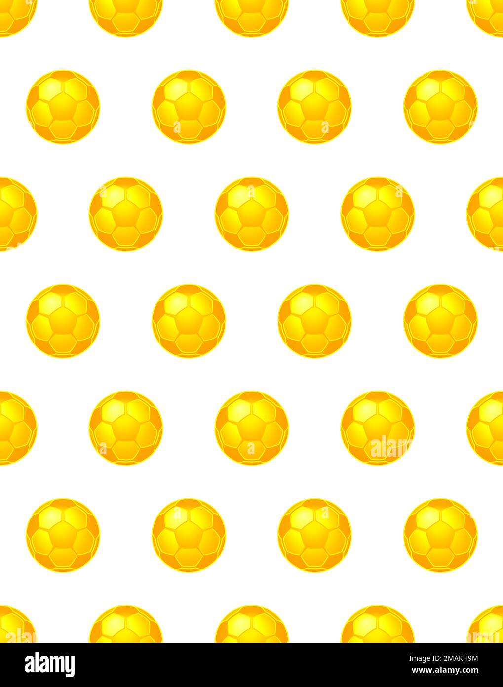 Abstract gold soccer ball seamless pattern Stock Vector Image & Art - Alamy