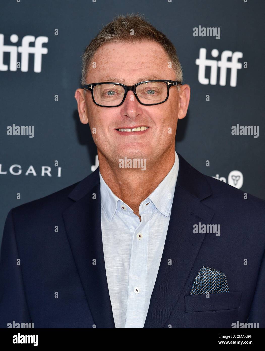 Co-writer Jeff Pope attends the premiere for "The Lost King" on day two ...
