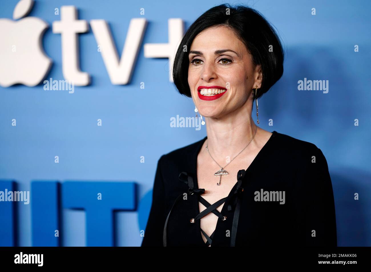 Fraidy Reiss attends the premiere of the Apple TV+ series "Gutsy" at ...