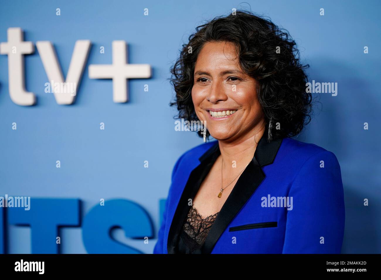 Silvia Vasquez-Lavado attends the premiere of the Apple TV+ series ...