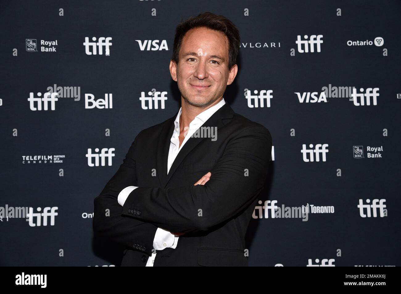 Director Marcel Mettelsiefen attends the premiere for "In Her Hands" on ...