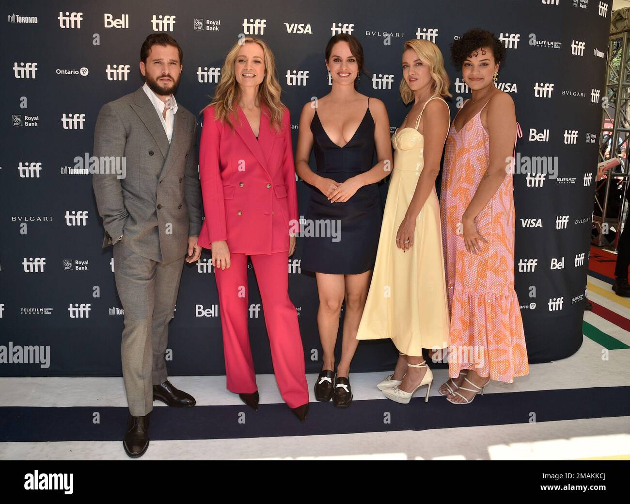 Kit Harington, from left, director Bess Wohl, Noemie Merlant, Meredith ...