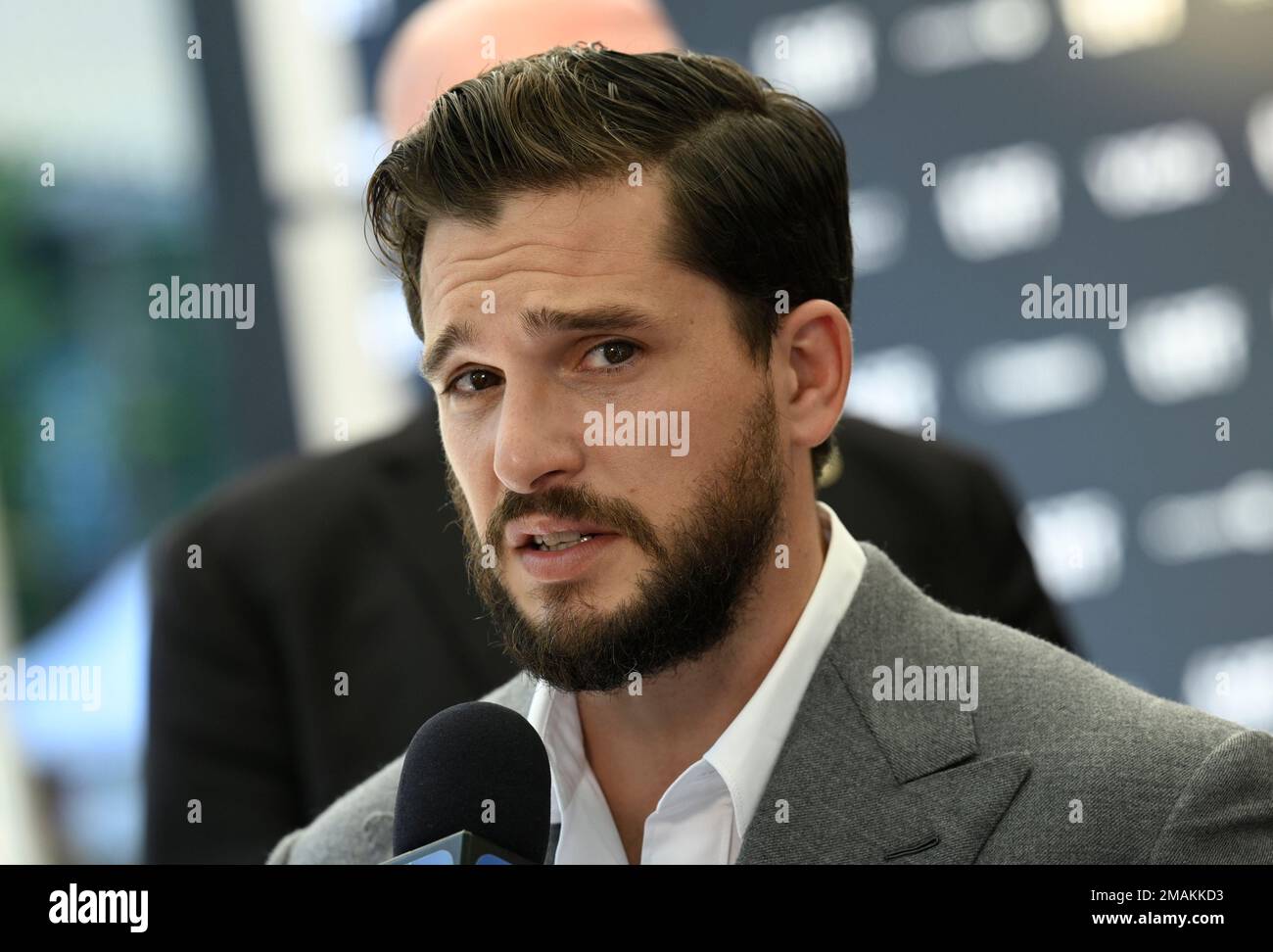 Kit Harington attends the premiere for "Baby Ruby" on day two of the ...