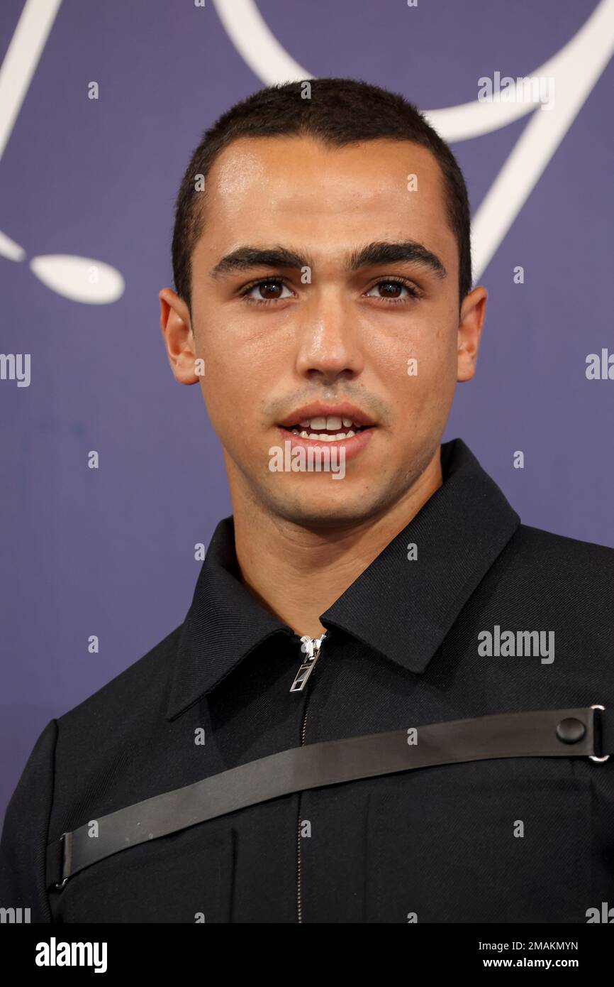 Carl Malapa poses for photographers at the photo call for the film 'Les ...