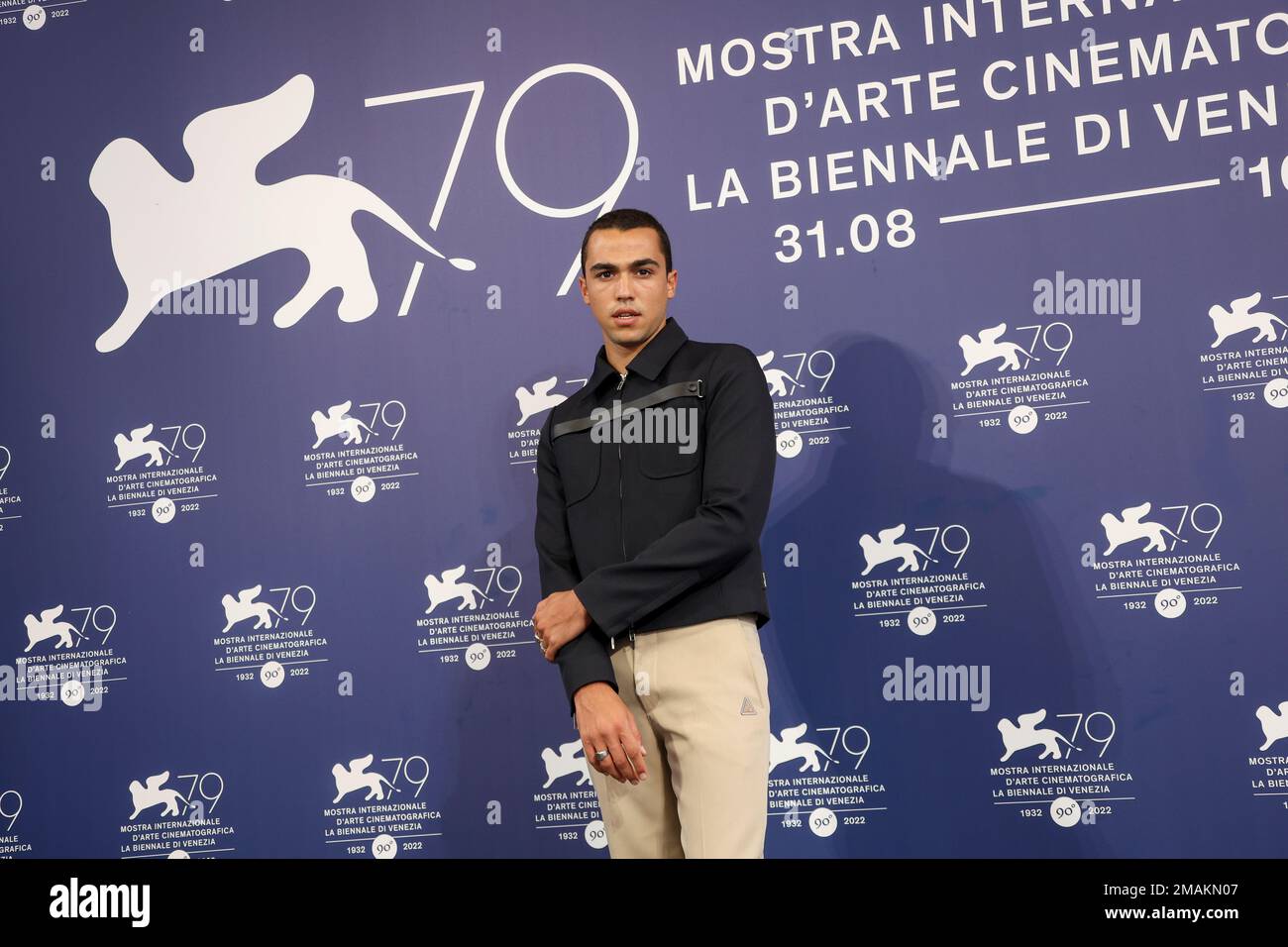 Carl Malapa poses for photographers at the photo call for the film 'Les ...