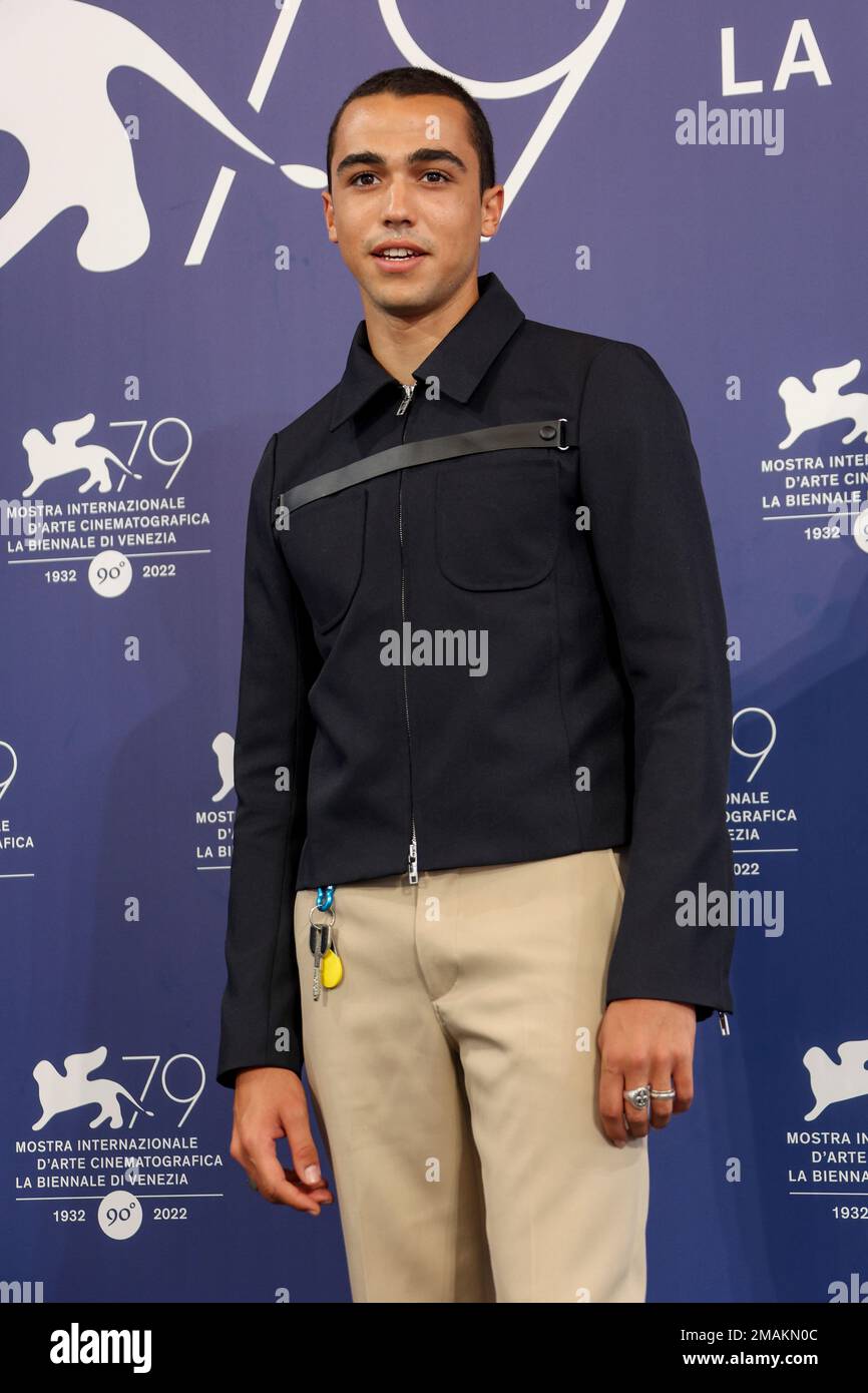 Carl Malapa poses for photographers at the photo call for the film 'Les ...