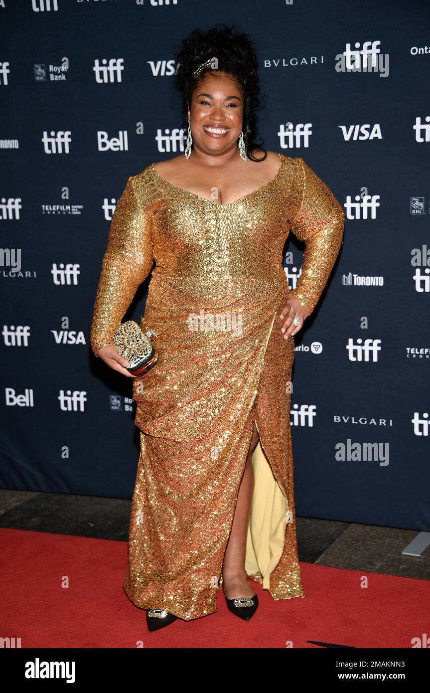 Angie Thomas attends the premiere for "On The Come Up" on day one of ...