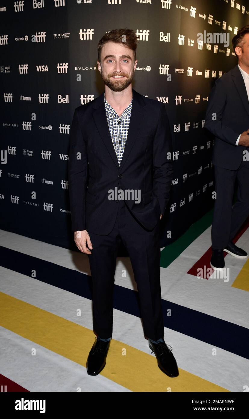 Daniel Radcliffe attends the premiere for "Weird: The Al Yankovic Story ...