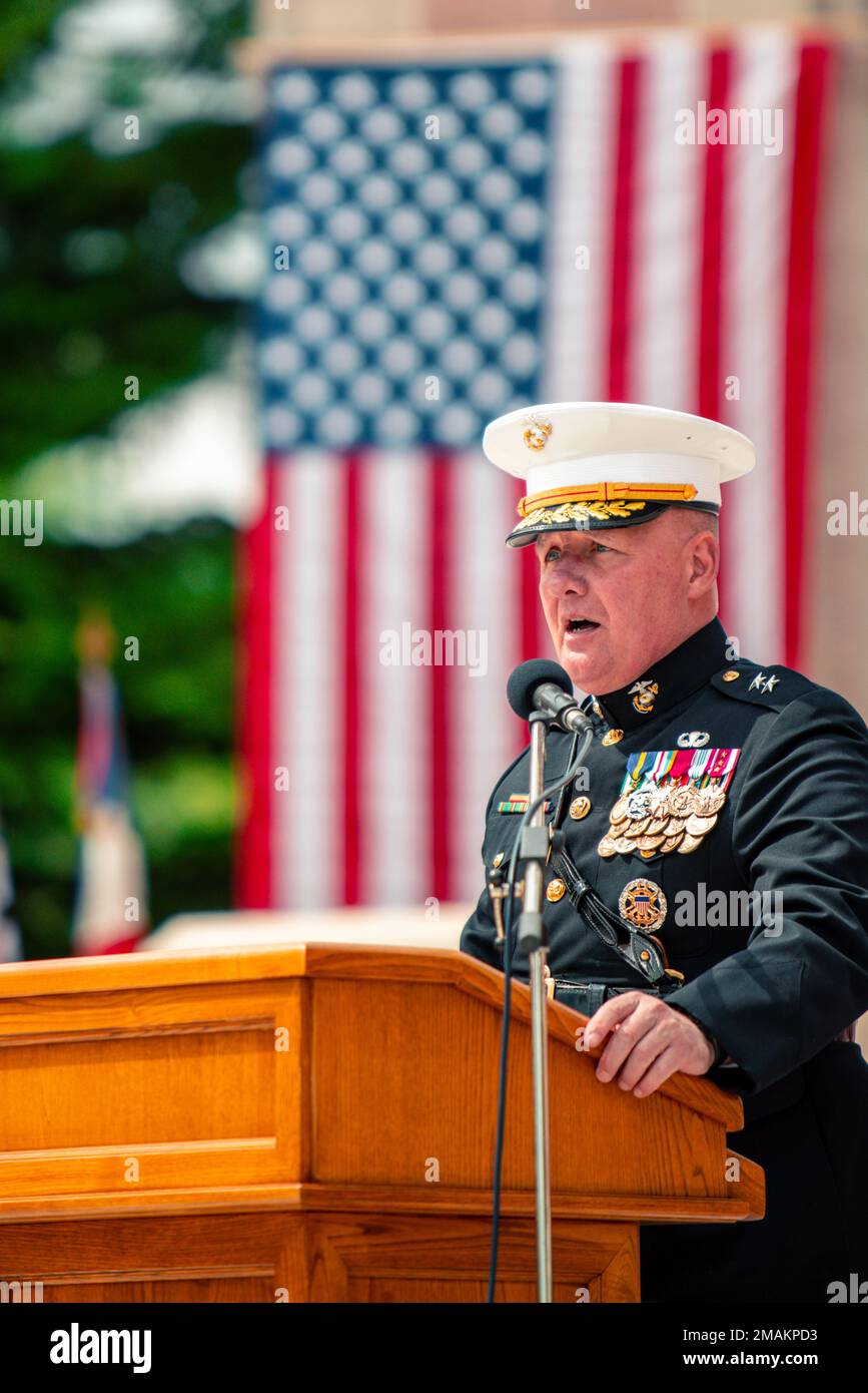 U.S. Marine Corps Maj. Gen. Tracy W. King Marine Forces Europe and ...