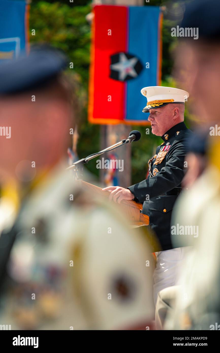 U.S. Marine Corps Maj. Gen. Tracy W. King Marine Forces Europe and ...