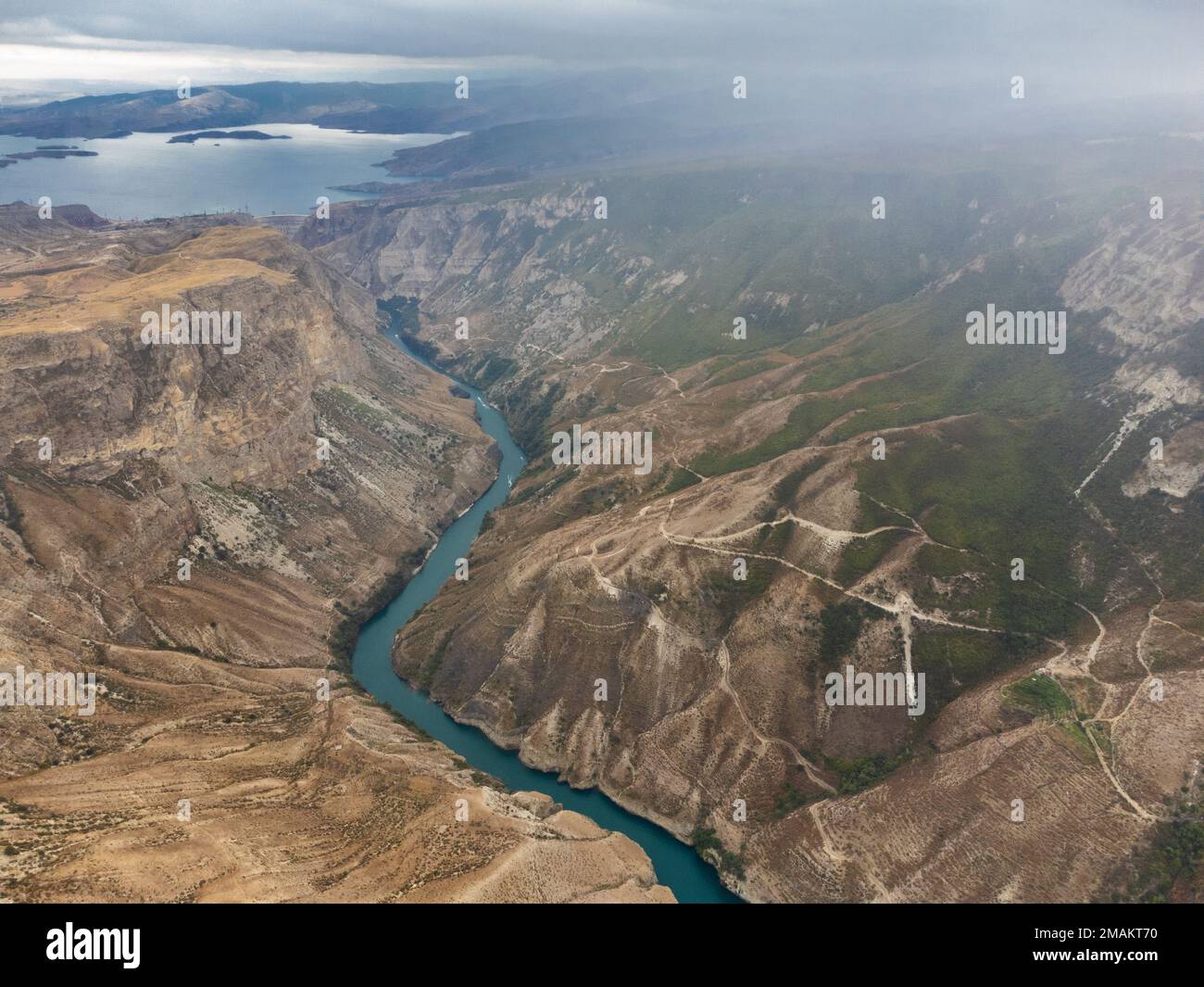 The Sulak Canyon is one of the deepest canyons in the world and the ...