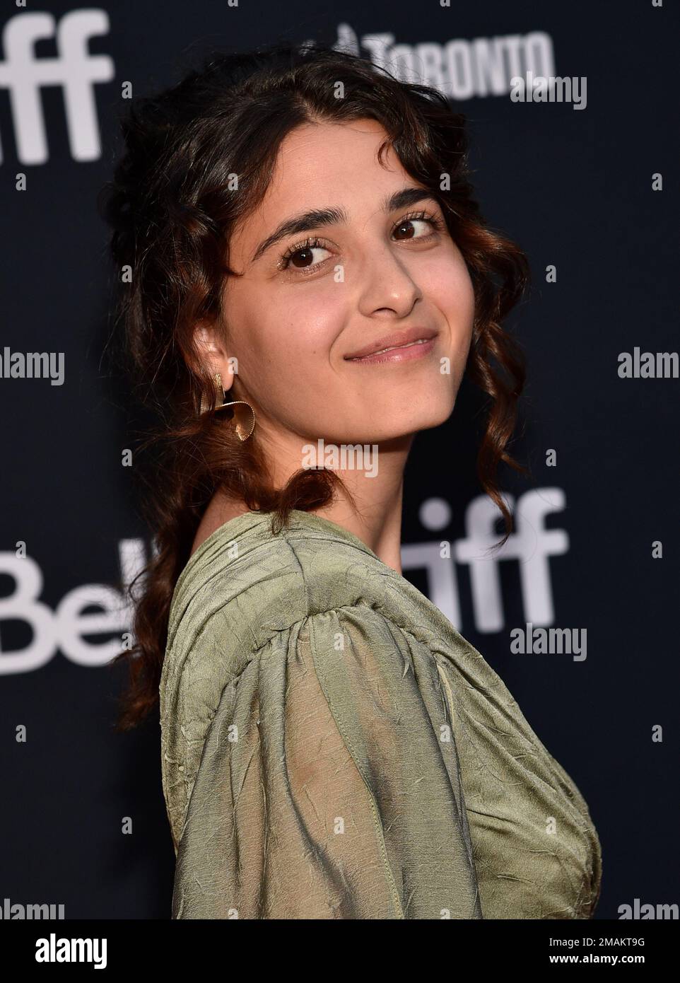 Nathalie Issa attends the premiere for "The Swimmers" on day one of the ...