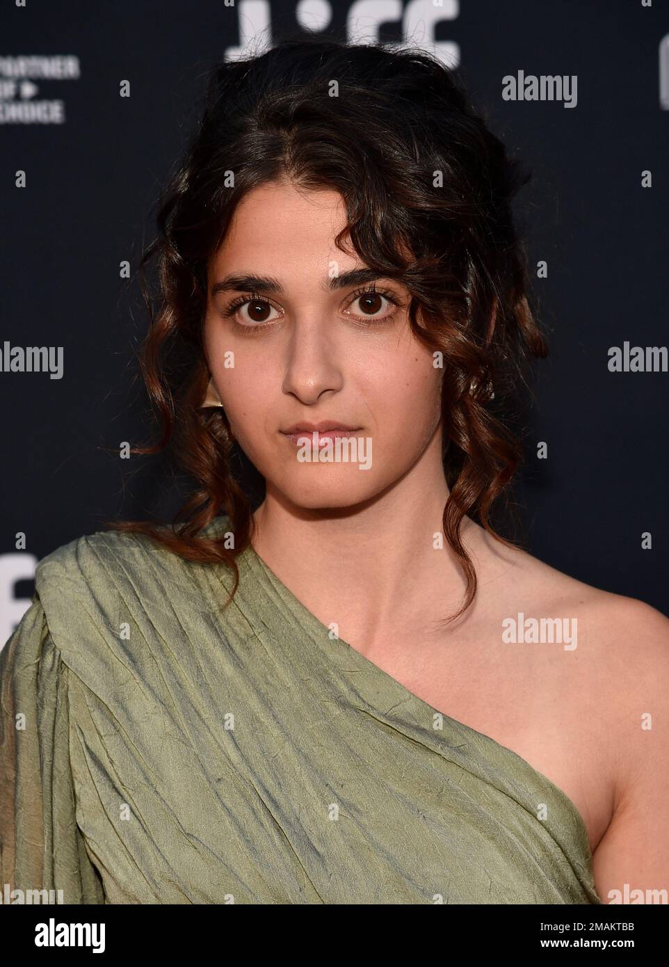 Nathalie Issa attends the premiere for "The Swimmers" on day one of the ...