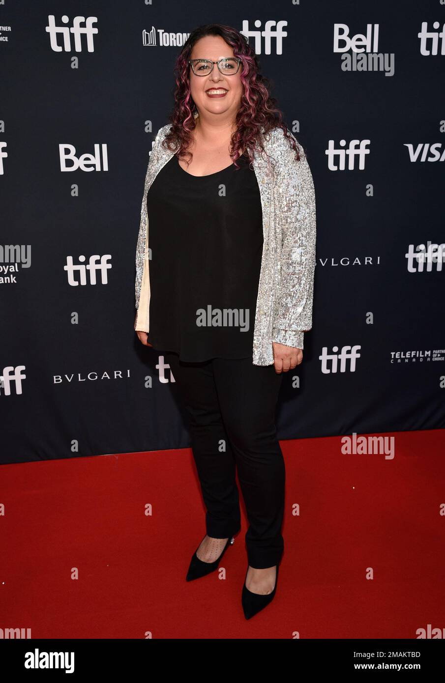 Director Sally El Hosaini attends the premiere for "The Swimmers" on ...