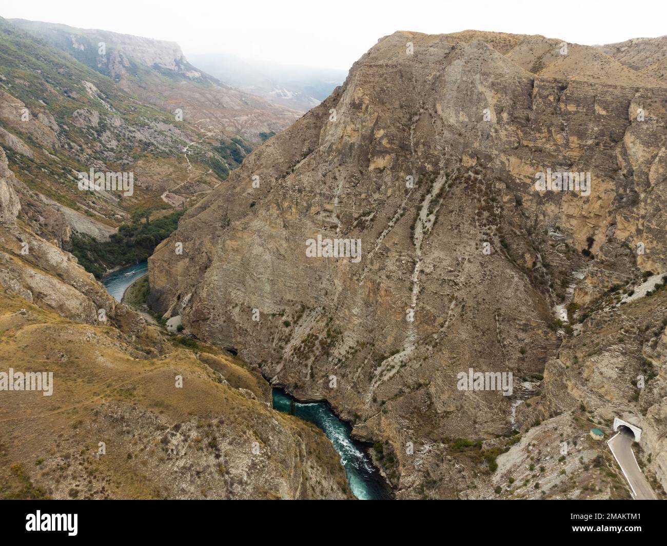 The Sulak Canyon is one of the deepest canyons in the world and the ...