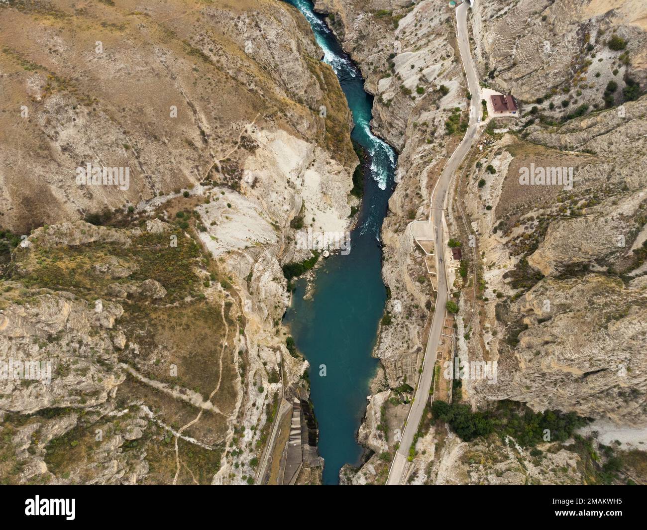 The Sulak Canyon is one of the deepest canyons in the world and the ...