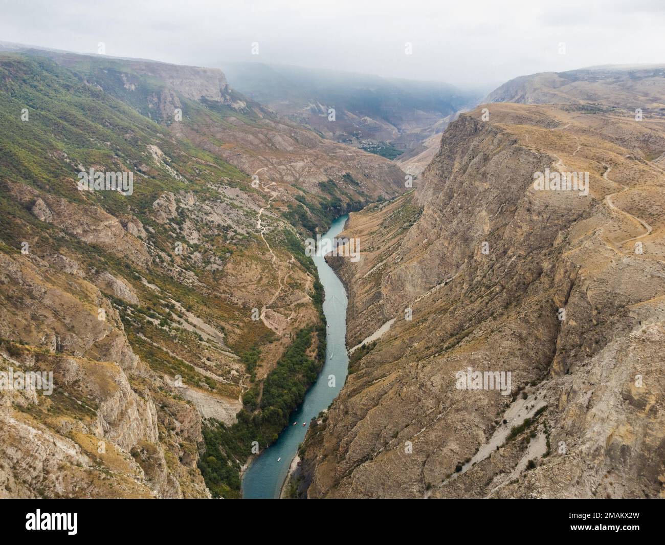 The Sulak Canyon is one of the deepest canyons in the world and the ...