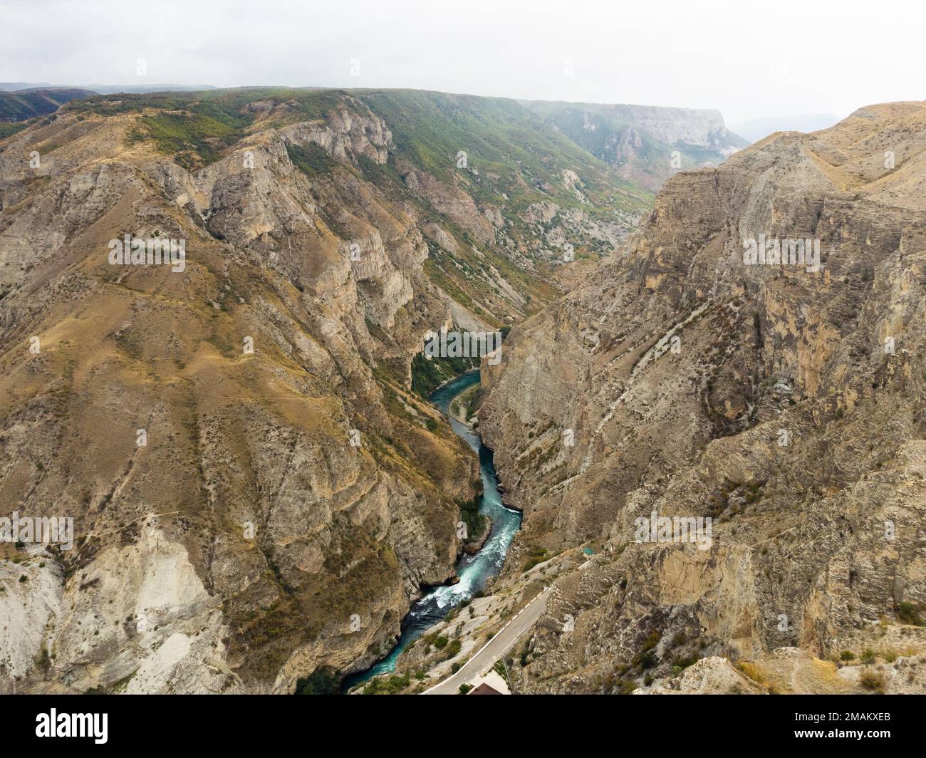 The Sulak Canyon is one of the deepest canyons in the world and the ...