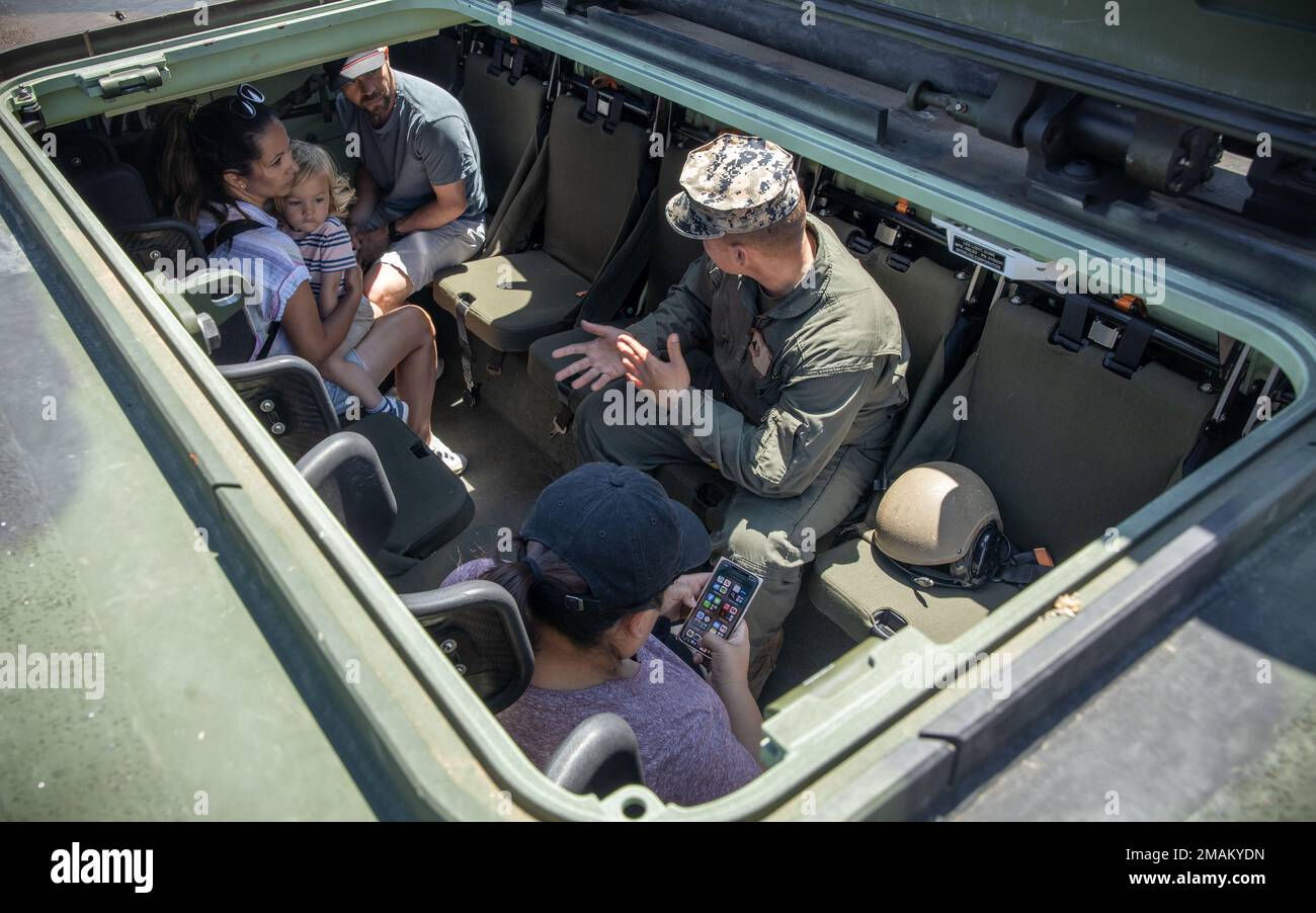 U.S. Marine Corps Cpl. Nicholas Schoonover, right, an amphibious combat ...