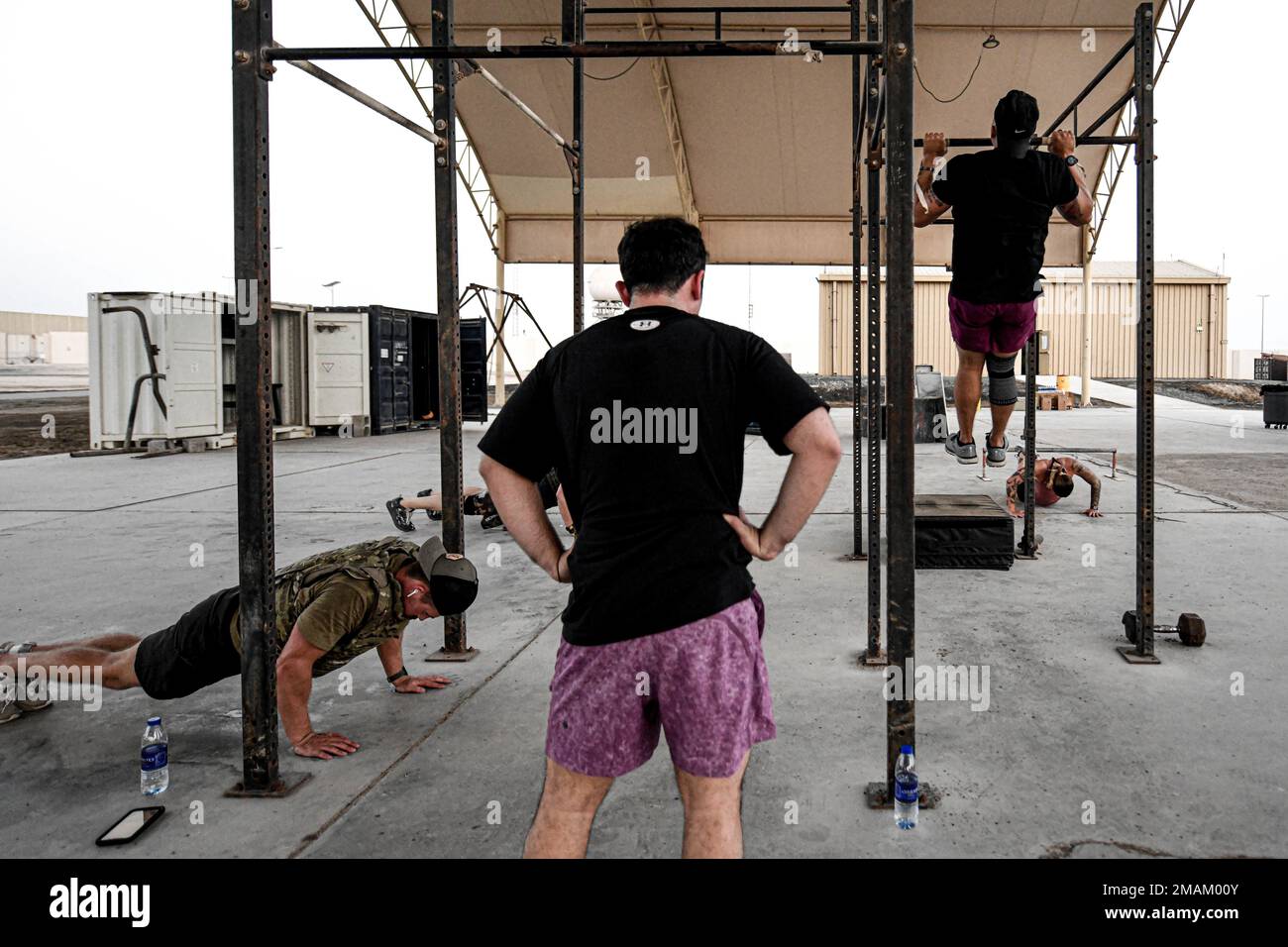 U.S. Army, Marine Corps and Air Force servicemembers take on “The Murph ...