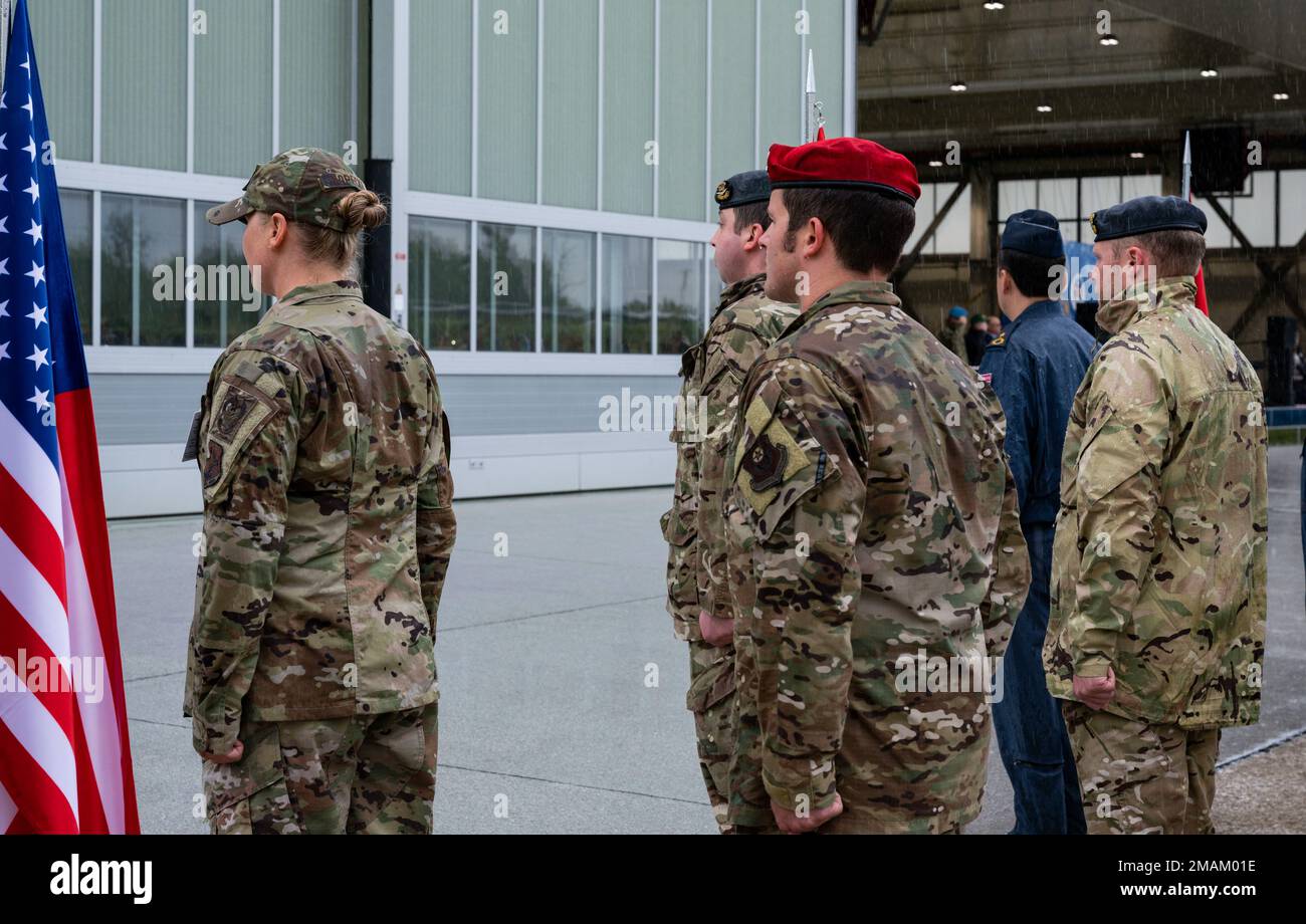U.S. Air Force members assigned to the 120th Fighter Squadron, Colorado ...