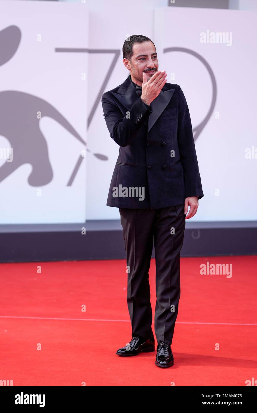 Navid Mohammadzadeh poses for photographers upon arrival at the ...