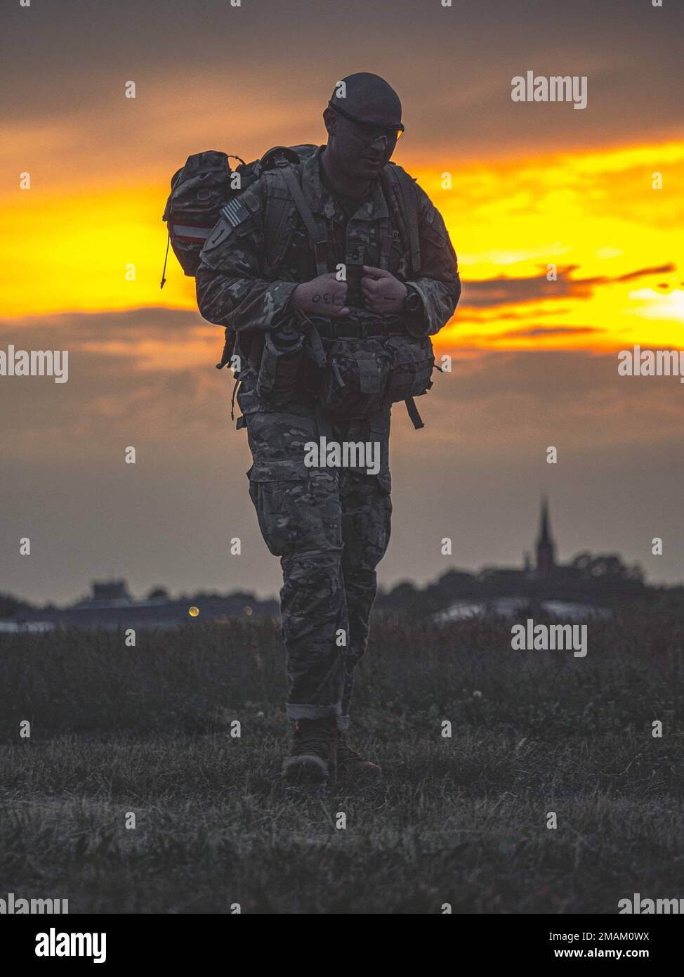 Pictured is Sgt. 1st Class McKellar, Charlie Battery 5-7 Air Defense ...