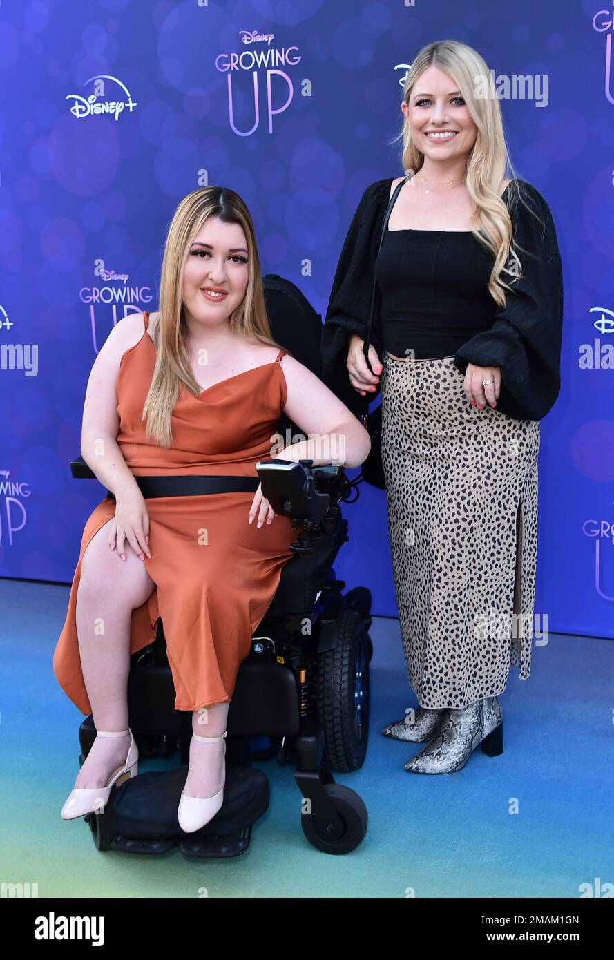 Emily Flores and Ashley Eakin arrive at the premiere of "Growing Up ...
