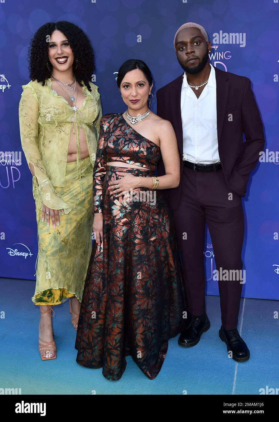 Sage Dolan-Sandrino, Raeshem Nijhon and Amiri Nash arrive at the ...