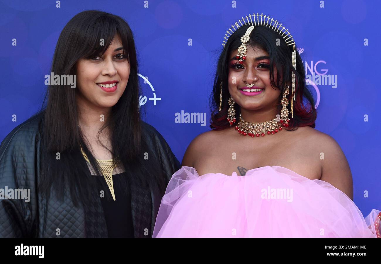 Smriti Mundhra and Athena Nair arrive at the premiere of "Growing Up ...