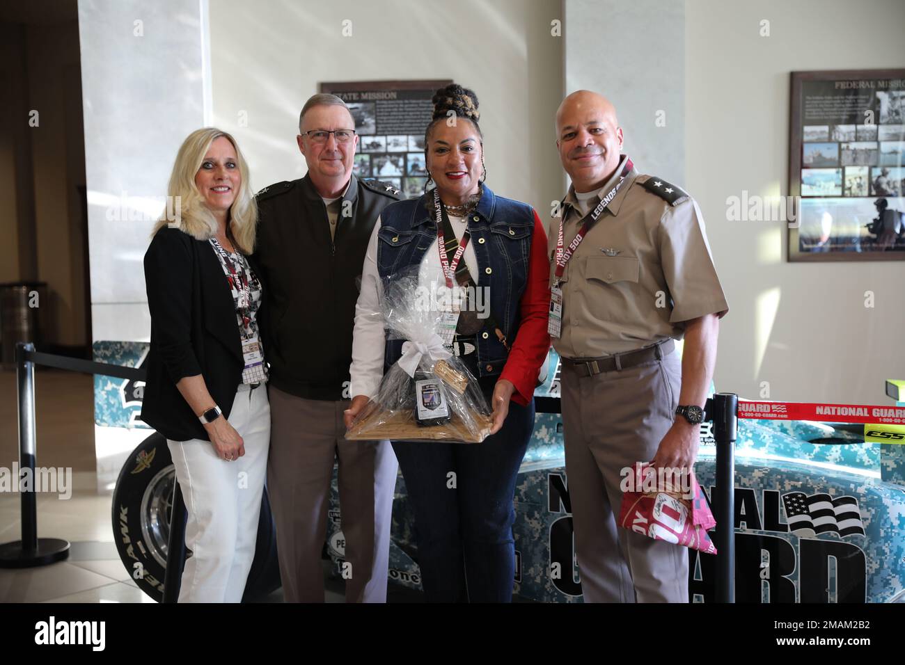 The Adjutant General of Ohio, Maj. Gen. John C. Harris Jr., and his ...