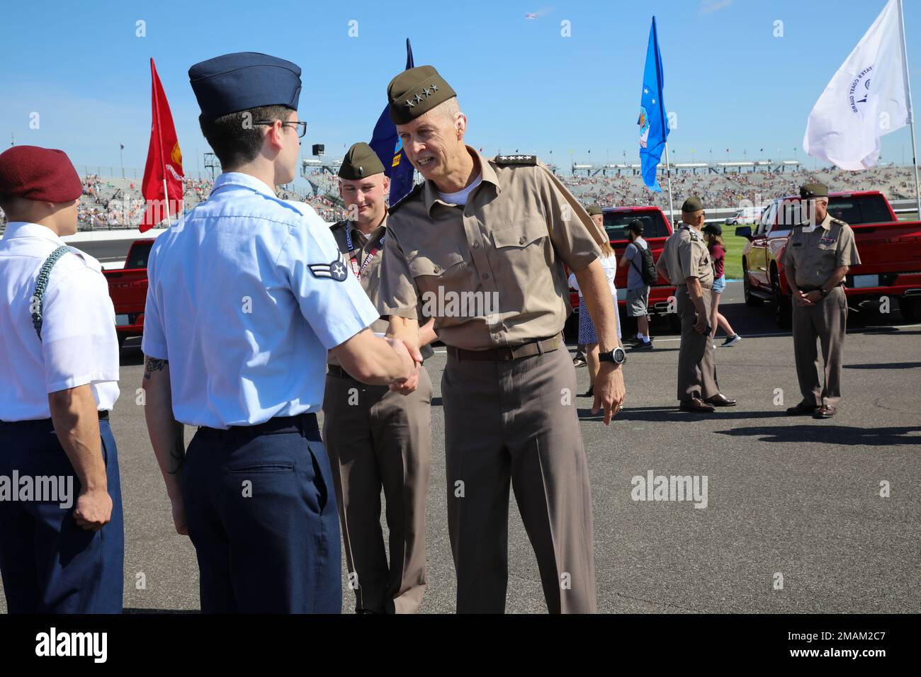 Chief of the National Guard Bureau, Gen. Daniel R. Hokanson, visits ...